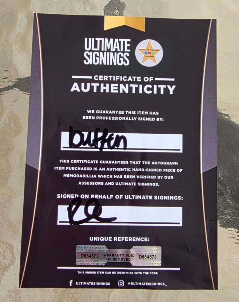 GIANLUIGI BUFFON – ITALY NATIONAL TEAM – MATCH ISSUED AND SIGNED JERSEY ...